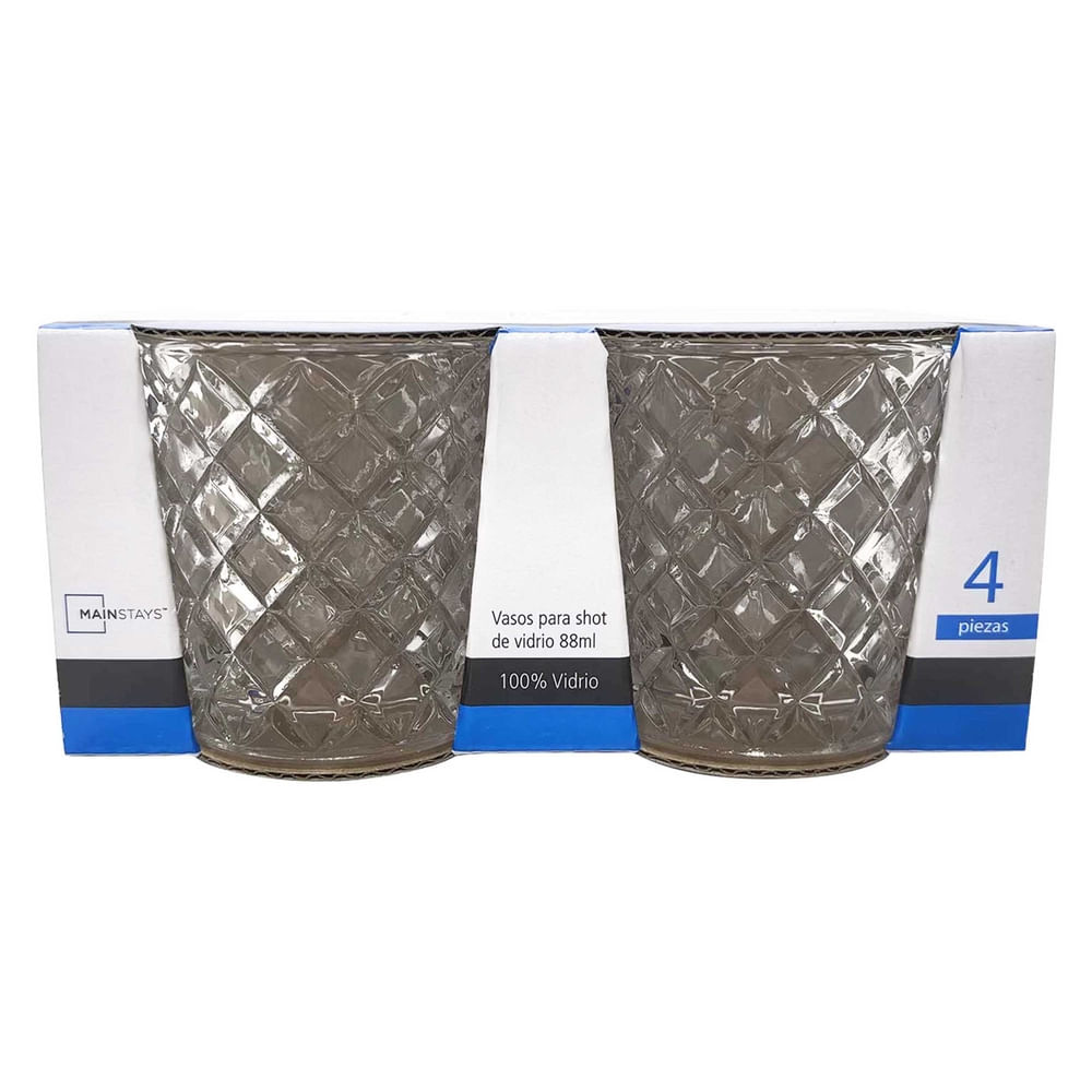Comprar Ms Set 4 Vasos Para Shot De Vidrio 88Ml | Walmart El Salvador ...