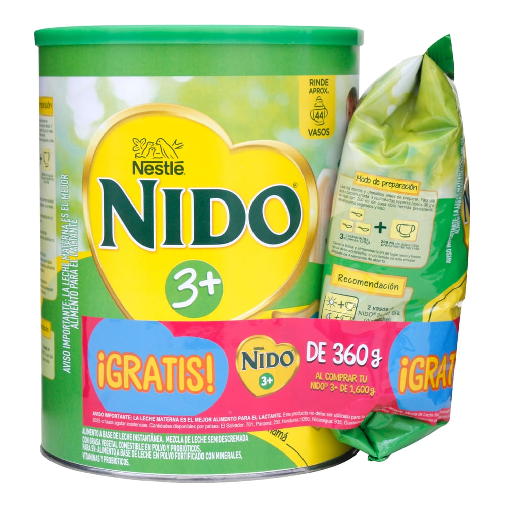 Nido Protectus 3 Pack - 1600 g - Walmart | Salvador