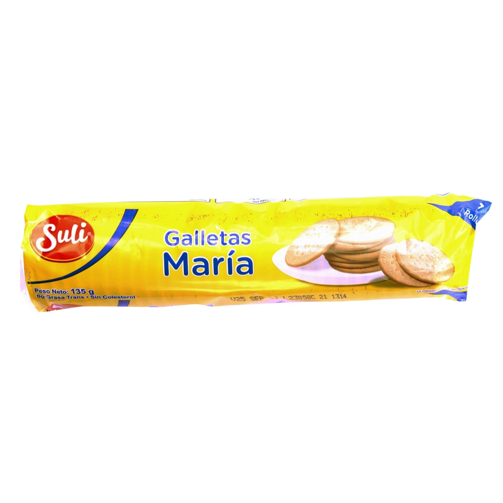 Comprar Galletas María Suli Rollo - 135 g | Walmart El Salvador - Maxi ...