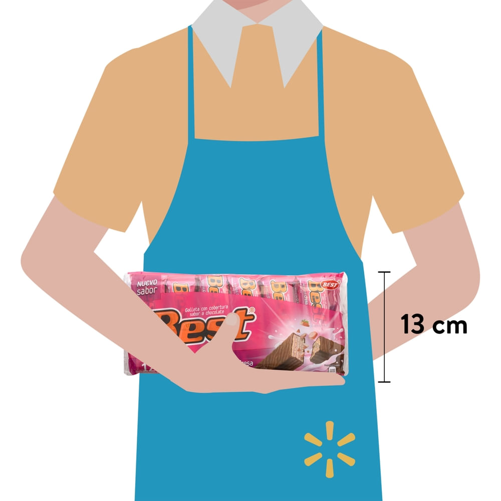 Comprar Galleta Best Sabor A Fresa - 24x10 g | Walmart El Salvador