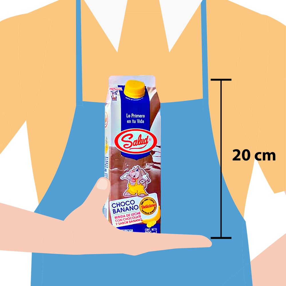 Bebida Leche Choco Banano Salud 900 Ml - La Despensa de Don Juan | Salvador
