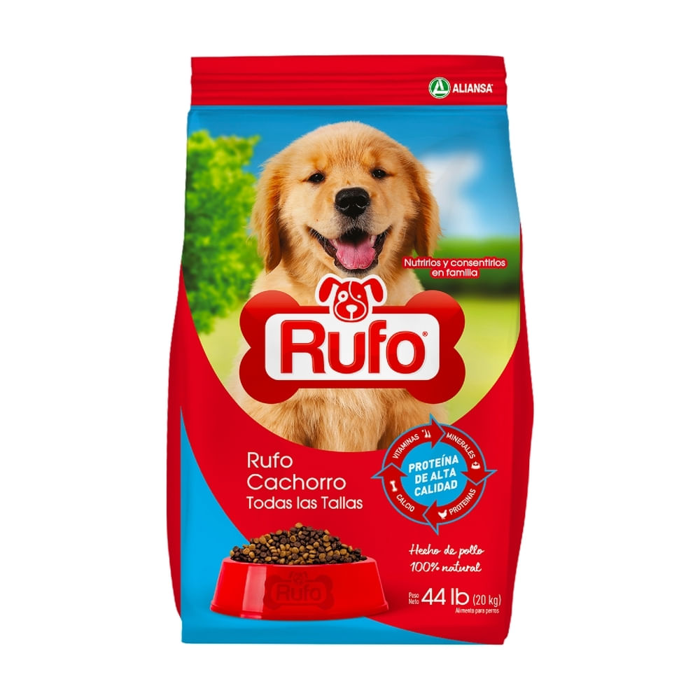 Comprar Alimento Rufo Perro Cachorro Todas las Tallas - 44 lb| Walmart ...