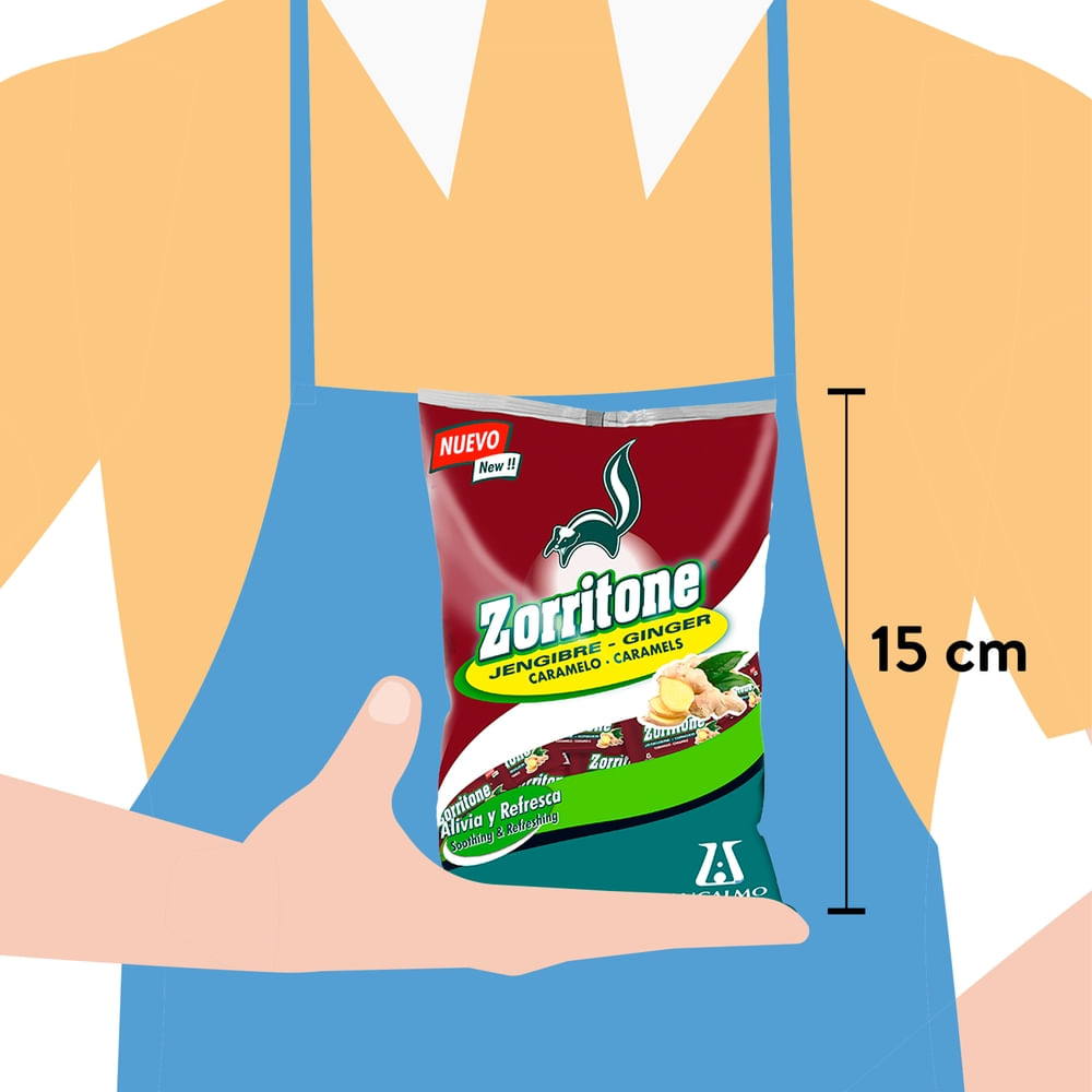 Comprar Caramelo Zorritone Con Jengibre - 15 Unidades | Walmart El ...