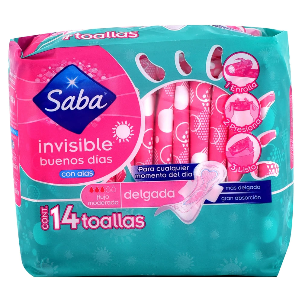 Comprar Toallas Femeninas Mara Saba Invisible Delgada Flujo Moderado ...
