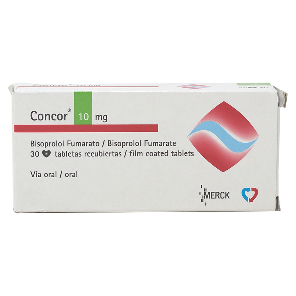 Comprar Concor Merck 10 mg - Precio indicado por Unidad | Walmart El ...
