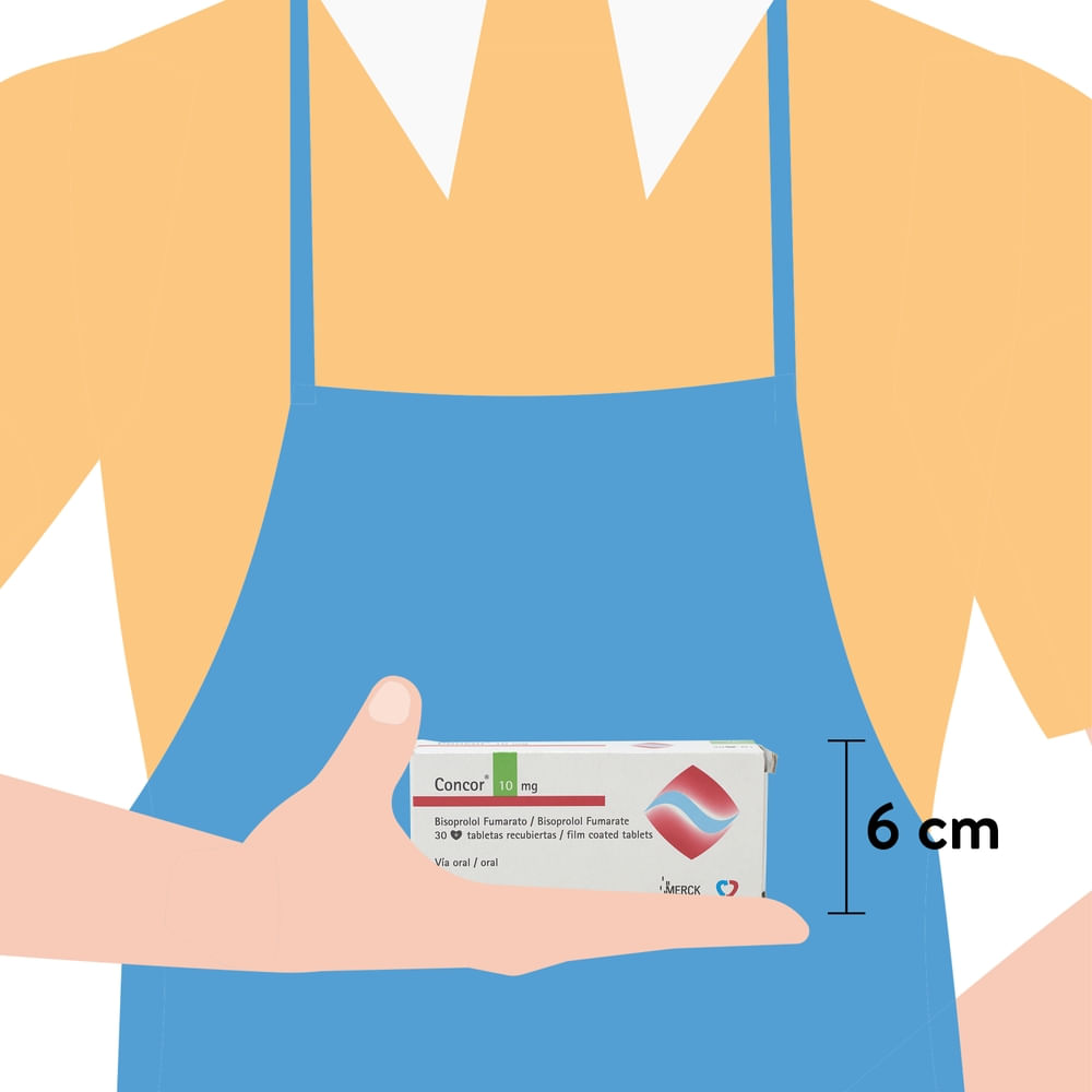 Comprar Concor Merck 10 mg - Precio indicado por Unidad | Walmart El ...