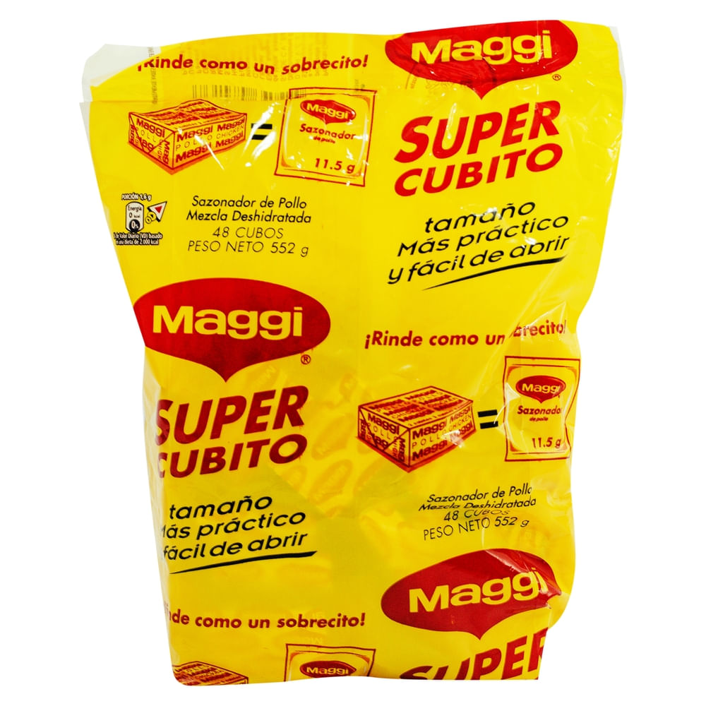 Comprar Sazonador Super Cubito MAGGI 10 g 48 Unidades | Walmart El Salvador