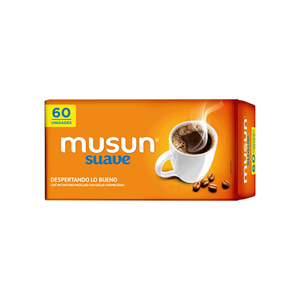 Café Musun Suave 60 Sobres - 102 g - Walmart | Salvador