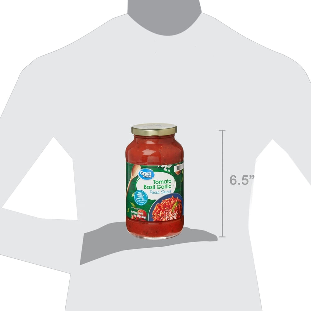 Comprar Salsa Great Value De Tomate Albahaca Y Ajo - 680 g | Walmart El ...