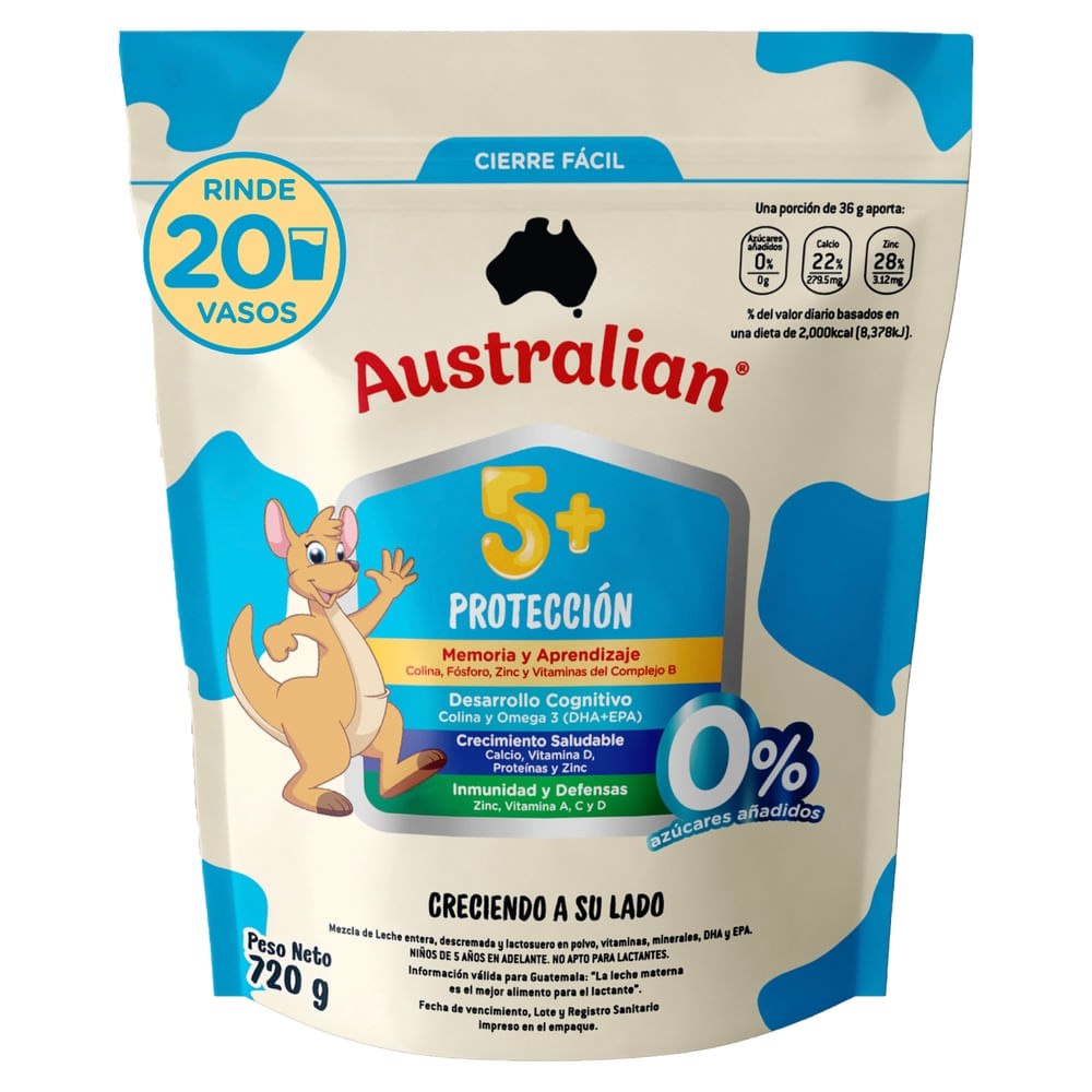 Comprar Australian Proteccion 5 Mas 720 g | Walmart El Salvador ...