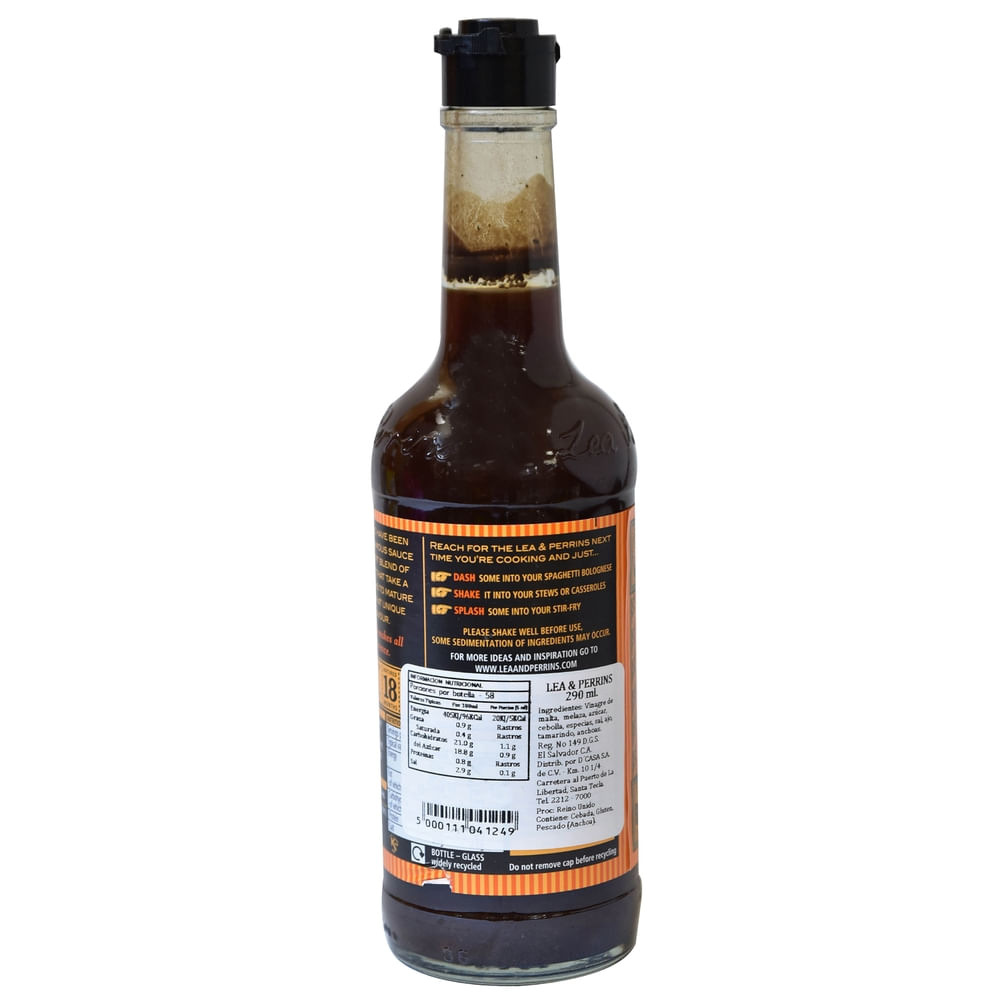 Comprar Salsa Inglesa Lea Perrins Bote - 290 ml | Walmart El Salvador ...