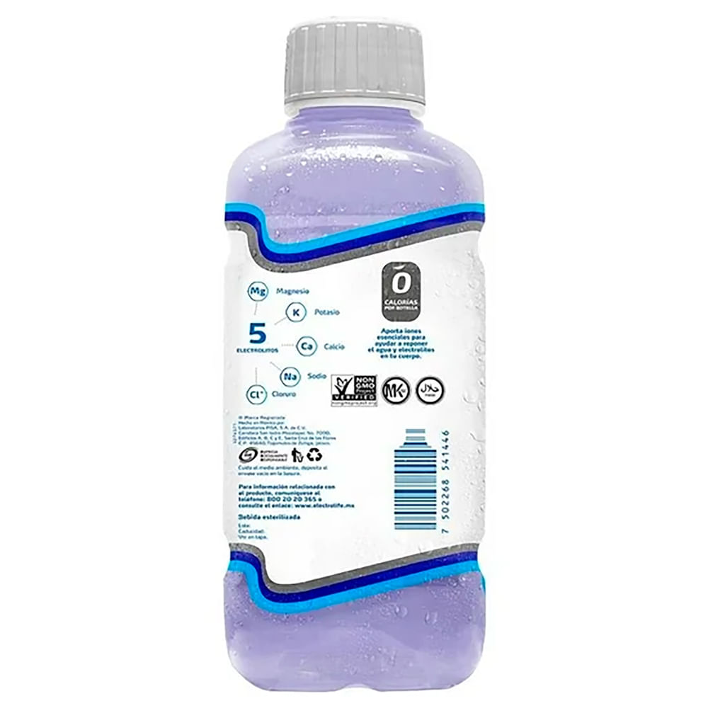 Comprar Electrolife Zero Mora Azul 625 Ml | Walmart El Salvador ...