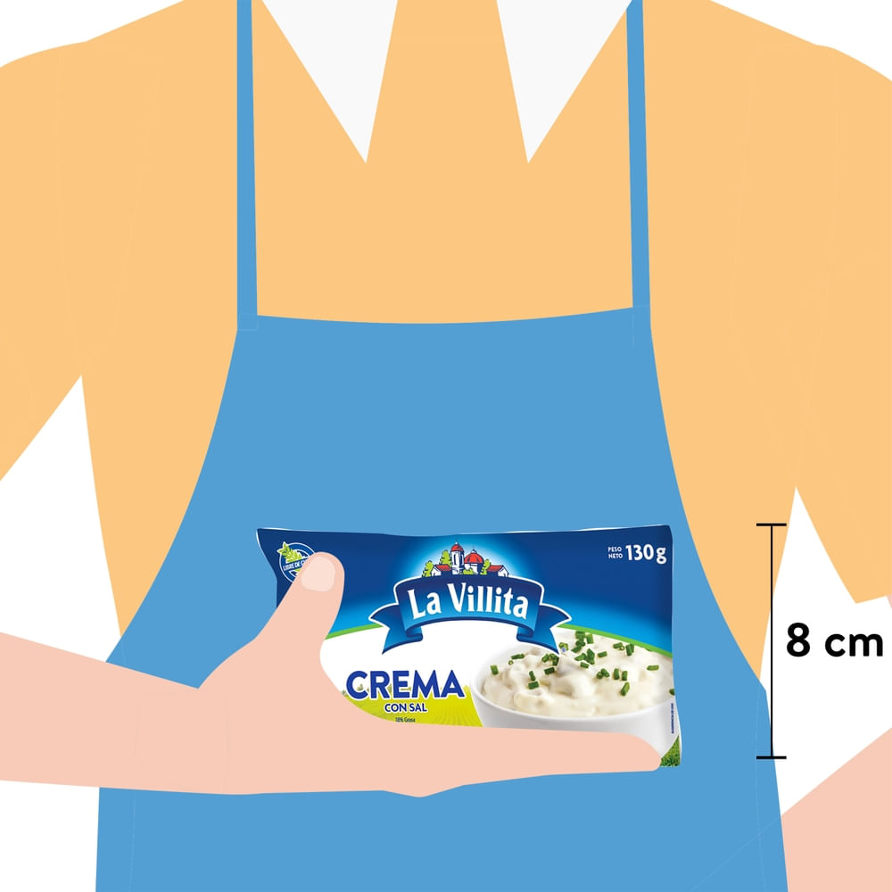 Comprar Crema Con Sal La Villita - 130 g | Walmart El Salvador - Maxi ...