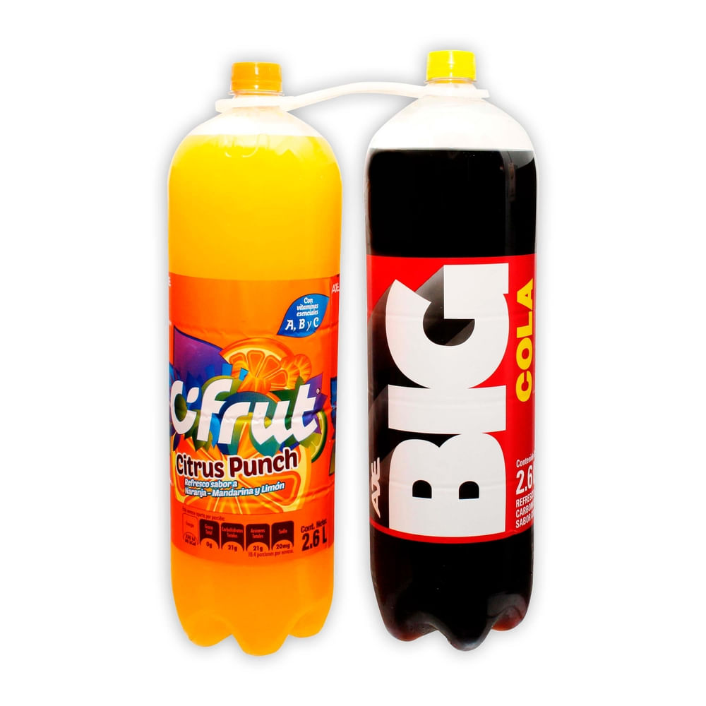 Comprar Bebida Big Cola Mas Cifrut Citrus - 2600 ml | Walmart El ...