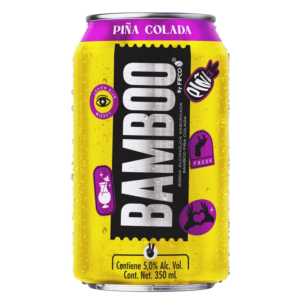 Comprar Bebida Bamboo Sabor A Piña Colada - 350 ml | Walmart El ...