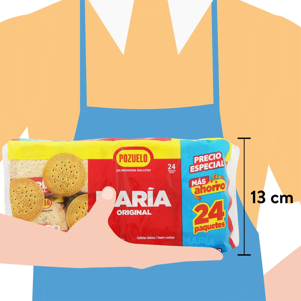 Comprar Galleta Pozuelo María 24 Pack - 504 g | Walmart El Salvador