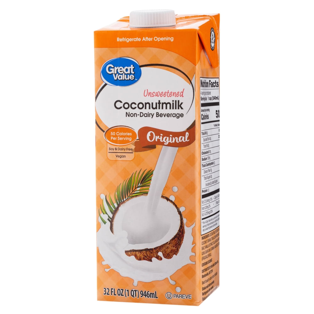 Comprar Bebida Vegetal Great Value De Coco - 946 ml | Walmart El ...