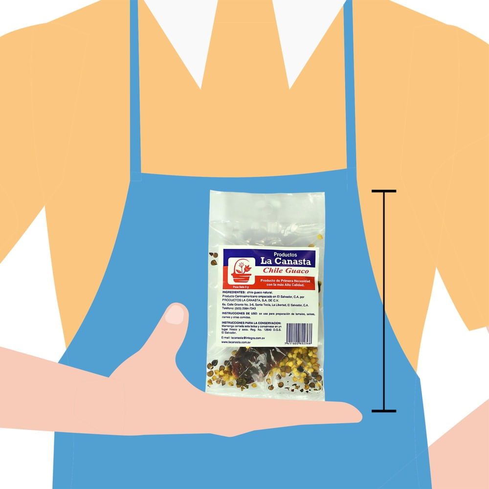 Comprar Chile Guaco La Canasta Bolsa 8 g | Walmart Salvador