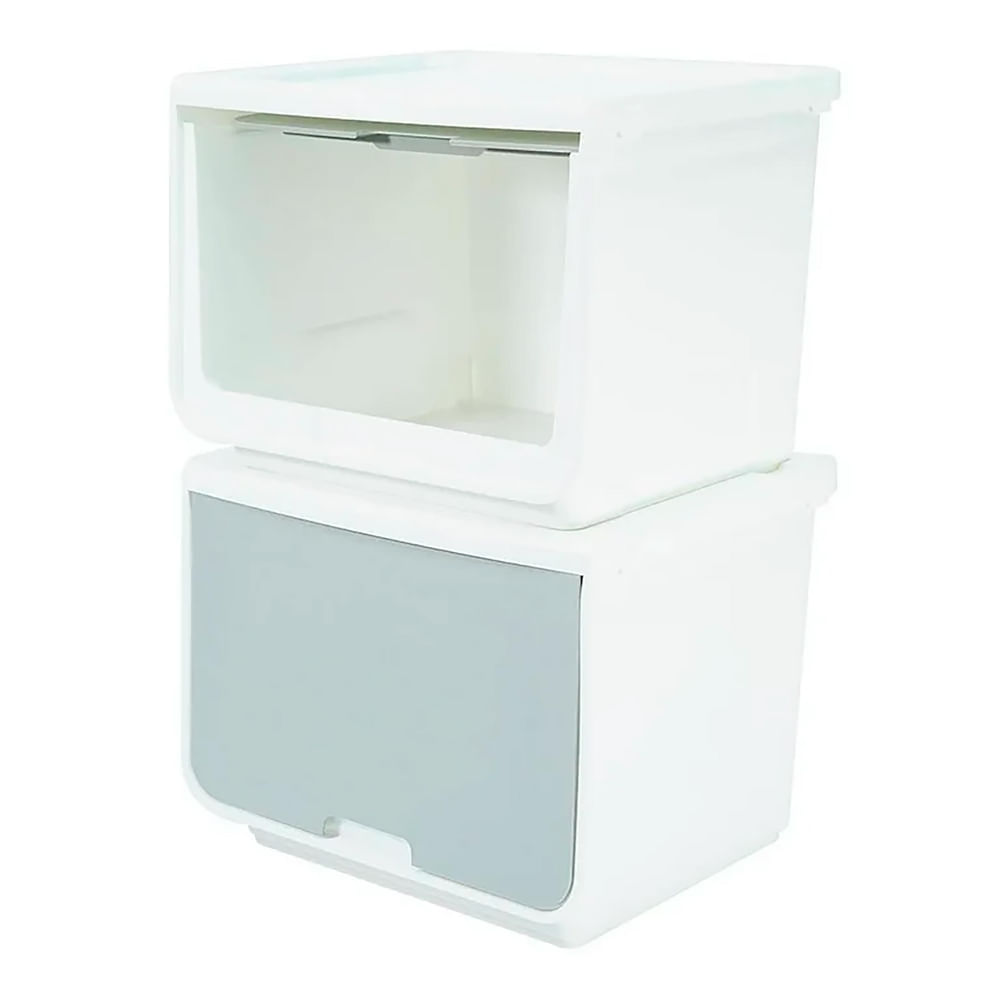 Comprar Caja Multibox Pequeña Blanco Y Gris | Walmart El Salvador ...