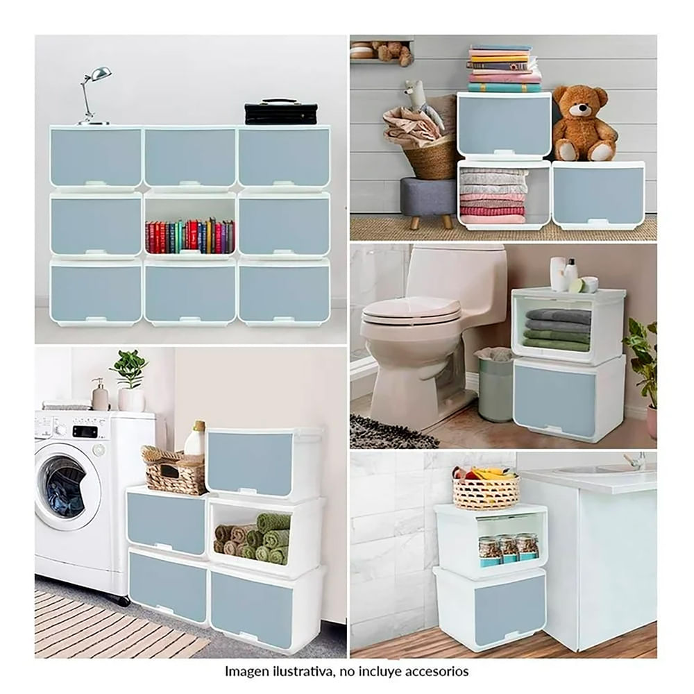 Comprar Caja Multibox Pequeña Blanco Y Gris | Walmart El Salvador ...