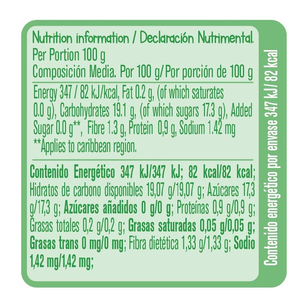 Comprar Gerber® Organico Colado Plátano Mango Alimento Infantil Pouch ...