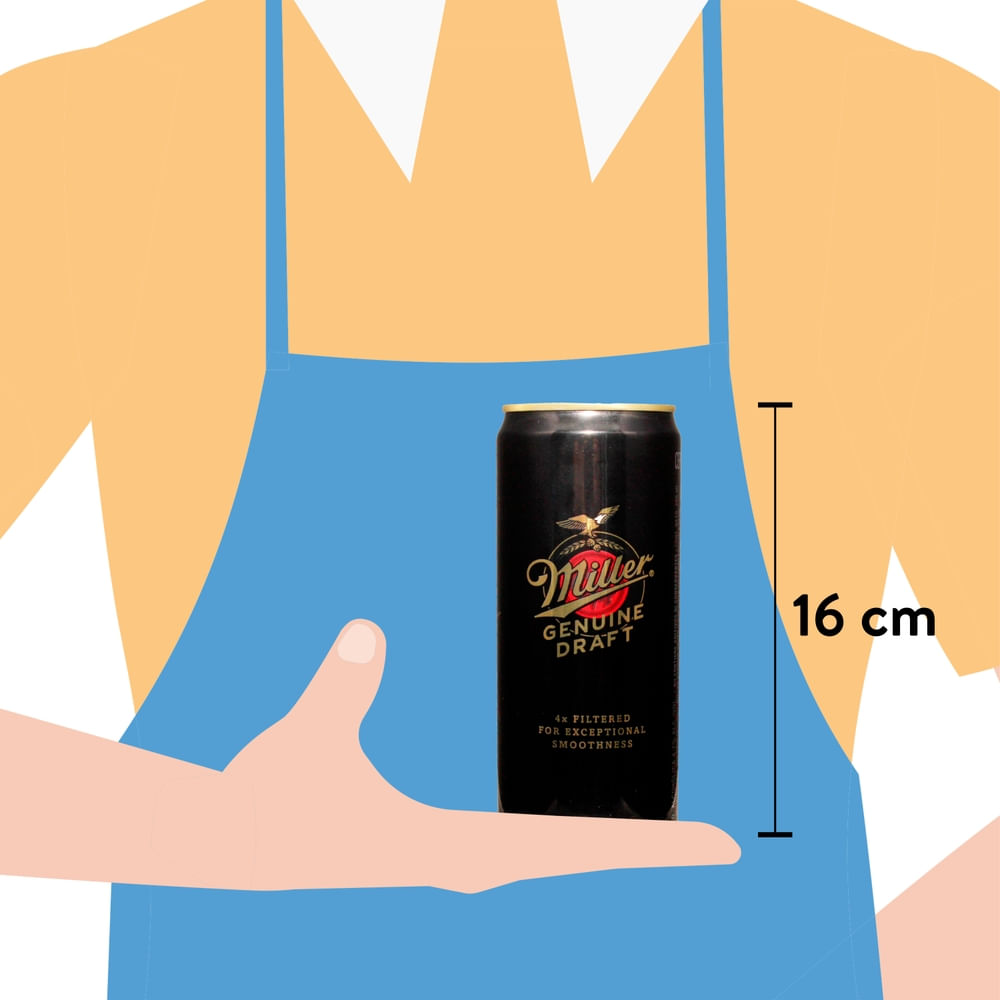 Cerveza Miller Draft Lata 296 ml - Walmart | Salvador