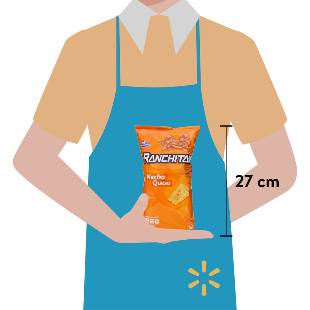 Comprar Boquitas Yummies Ranchitas Nacho Con Queso - 150 g | Walmart ...