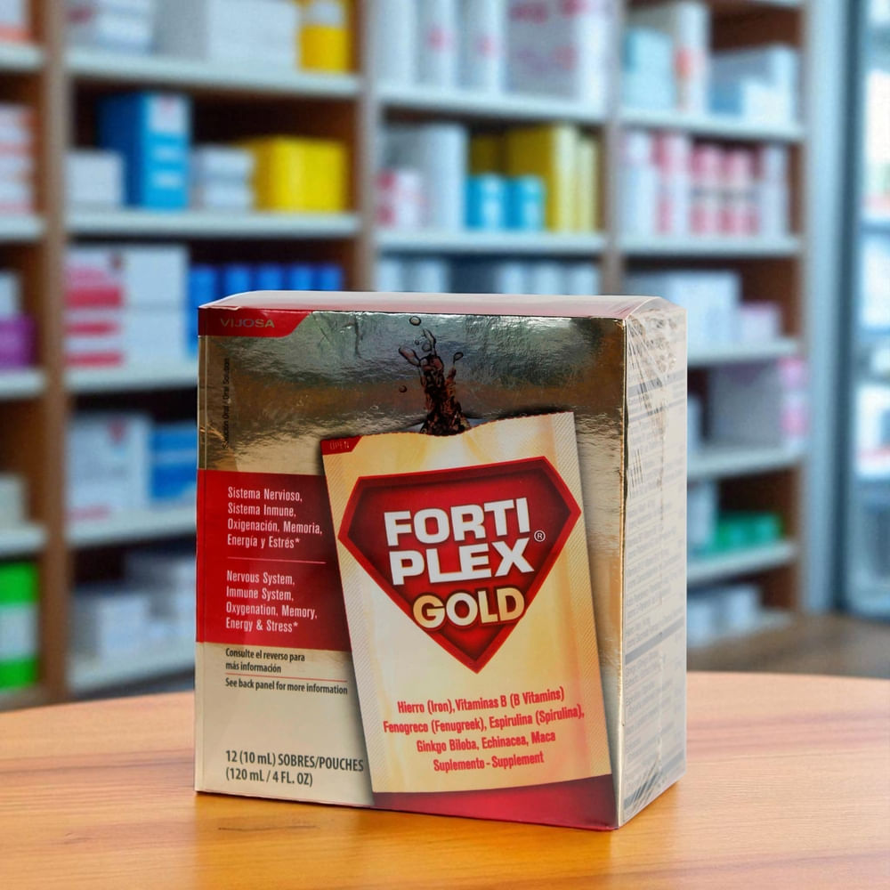 Comprar Fortiplex Vijosa Gold 12Sachets 120 ml | Walmart El Salvador ...