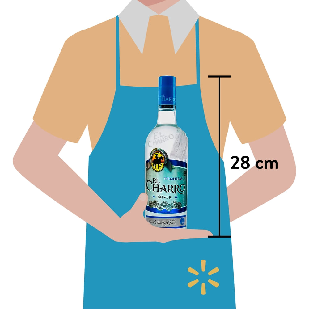 Tequila El Charro Silver 750 ml - Maxi Despensa | Salvador