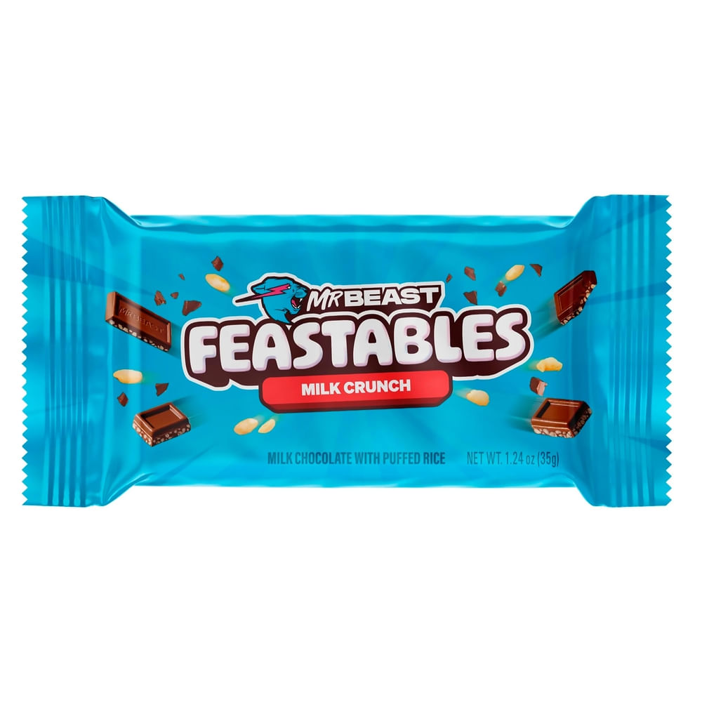 Comprar Chocolate Feastables Sabor Milk Crunch - 35 g | Walmart El ...