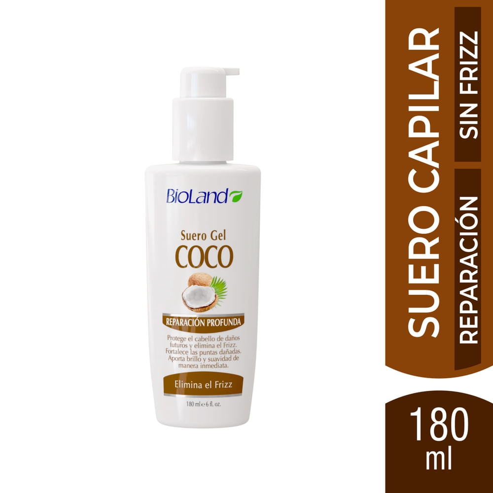 Comprar Suero Gel Bioland Coco Reparación Profunda - 180 ml | Walmart ...