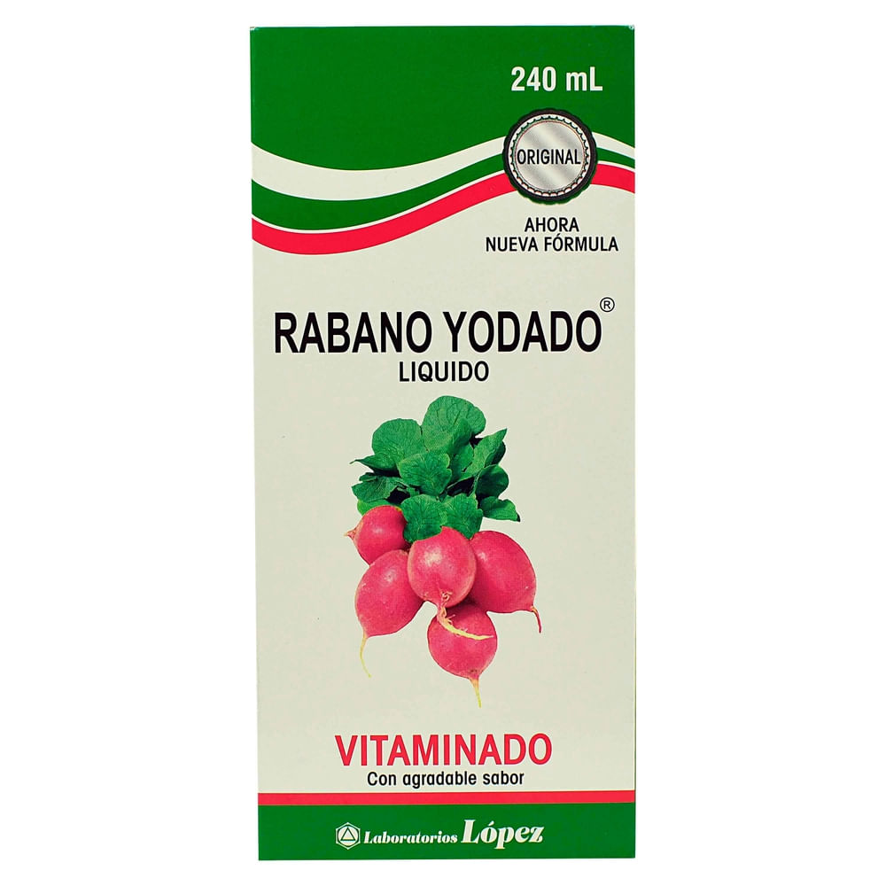 Comprar Rabano Yodado Laboratorios Lopez - 240 ml | Walmart Salvador ...
