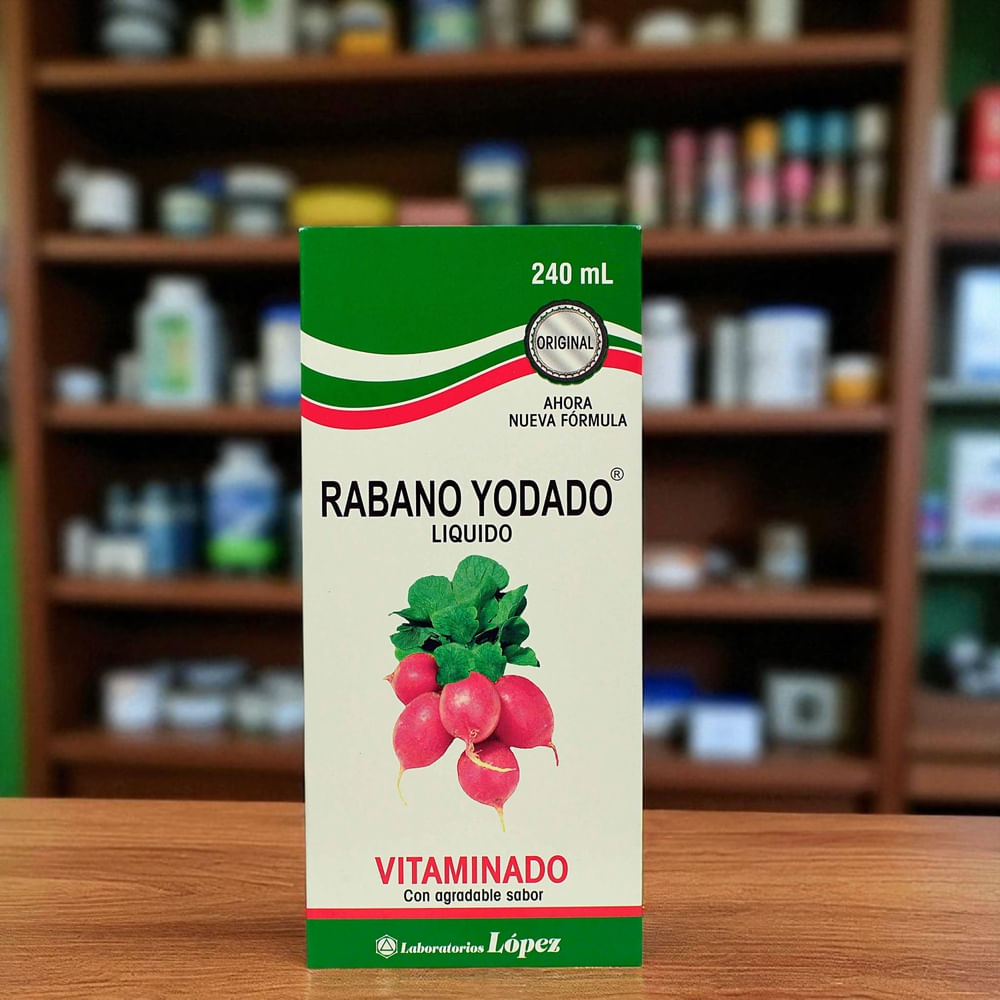 Comprar Rabano Yodado Laboratorios Lopez - 240 ml | Walmart Salvador ...