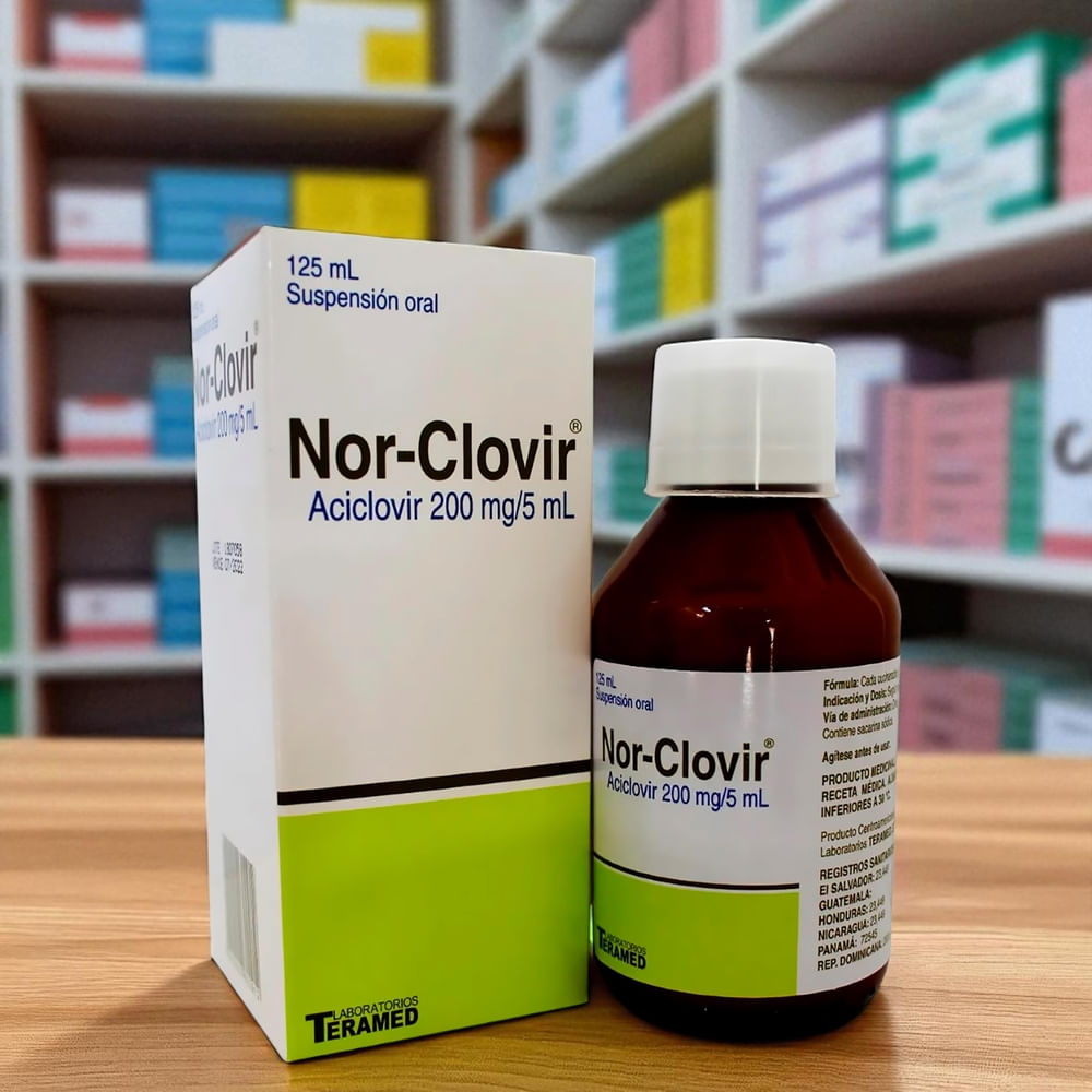 Comprar Suspensión Oral Nor-Clovir 200 mg/125 ml | Walmart El Salvador ...