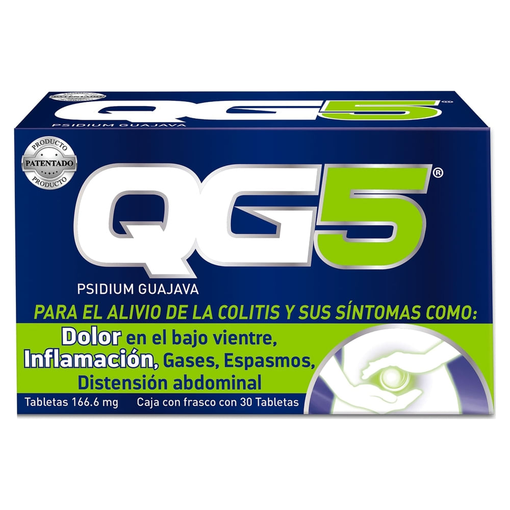 Comprar QG5 Alivio Digestivo para la Colitis – 30 Tabletas | Walmart El ...