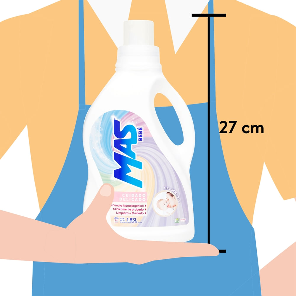 Comprar Detergente Mas Color liquido - 1830 ml | Walmart El Salvador ...