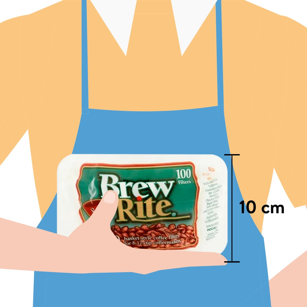 Comprar Filtros Brew Rite Para Cafetera - 100Unidades | Walmart El ...