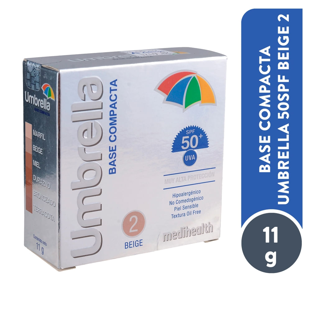 Comprar Base compacta Umbrella FPS 50 2 beige - 11 g | Walmart El Salvador