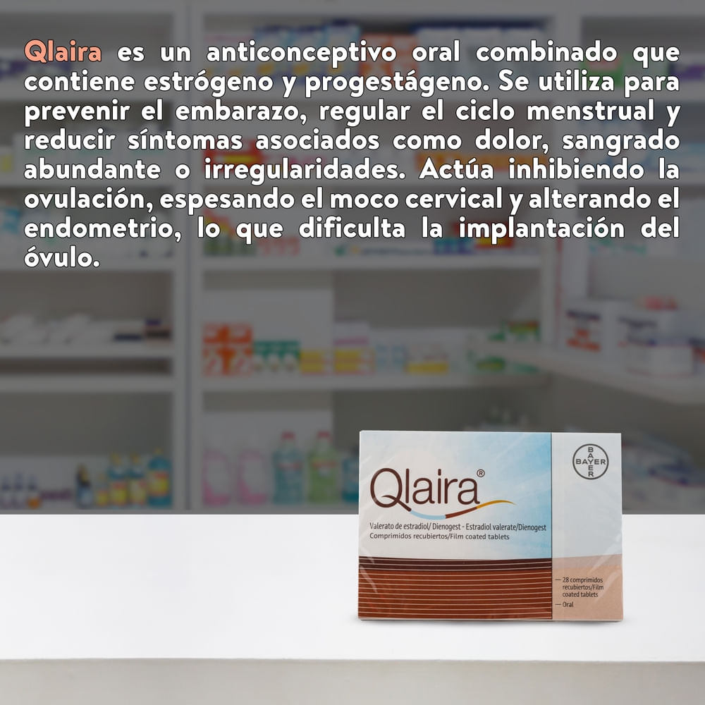 Comprar Qlaira Bayer 28 Tabletas - 3 mg | Walmart El Salvador - Walmart ...