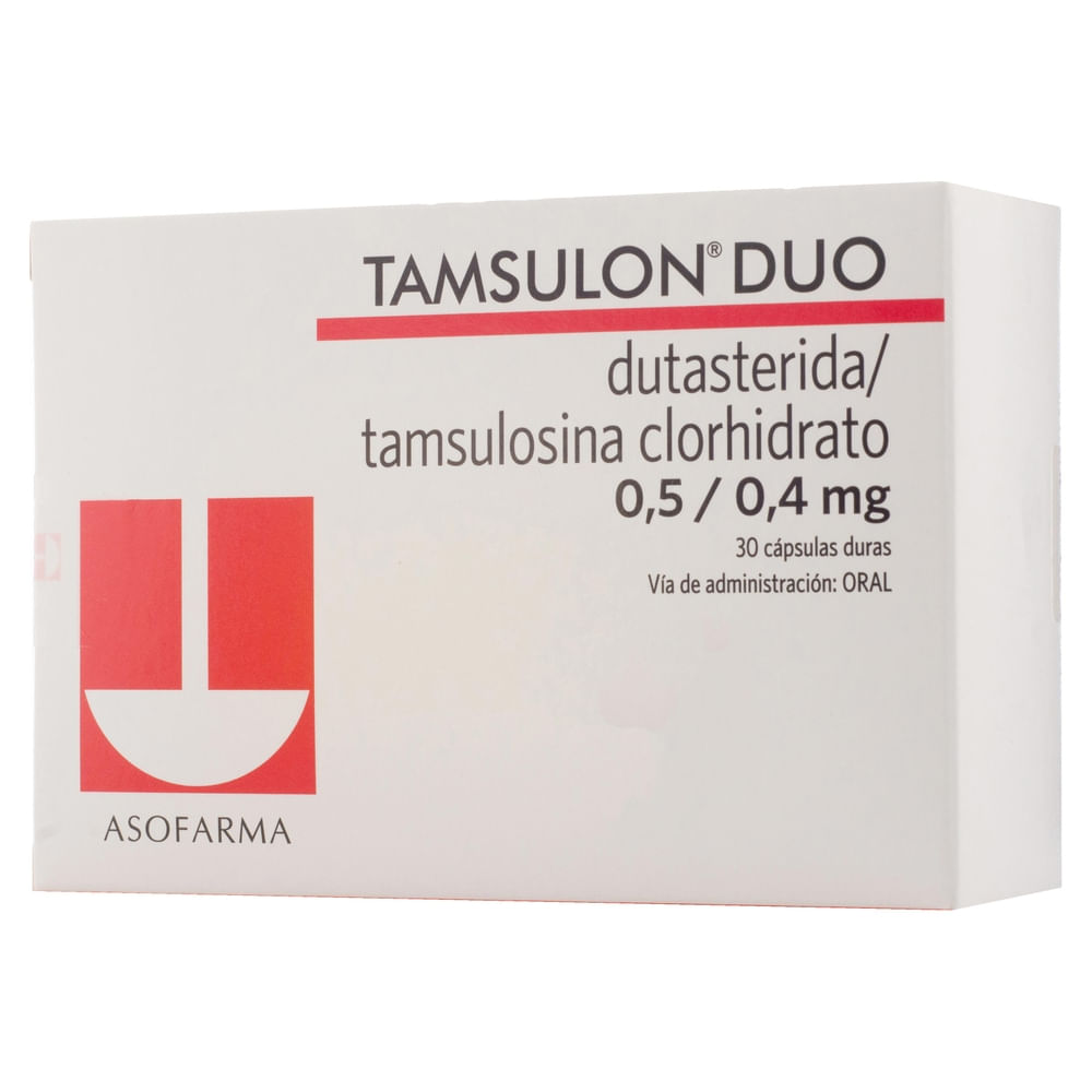 Comprar Tamsulon Duo 0 4Mg 0 5Mg 30 Capsulas | Walmart El Salvador ...