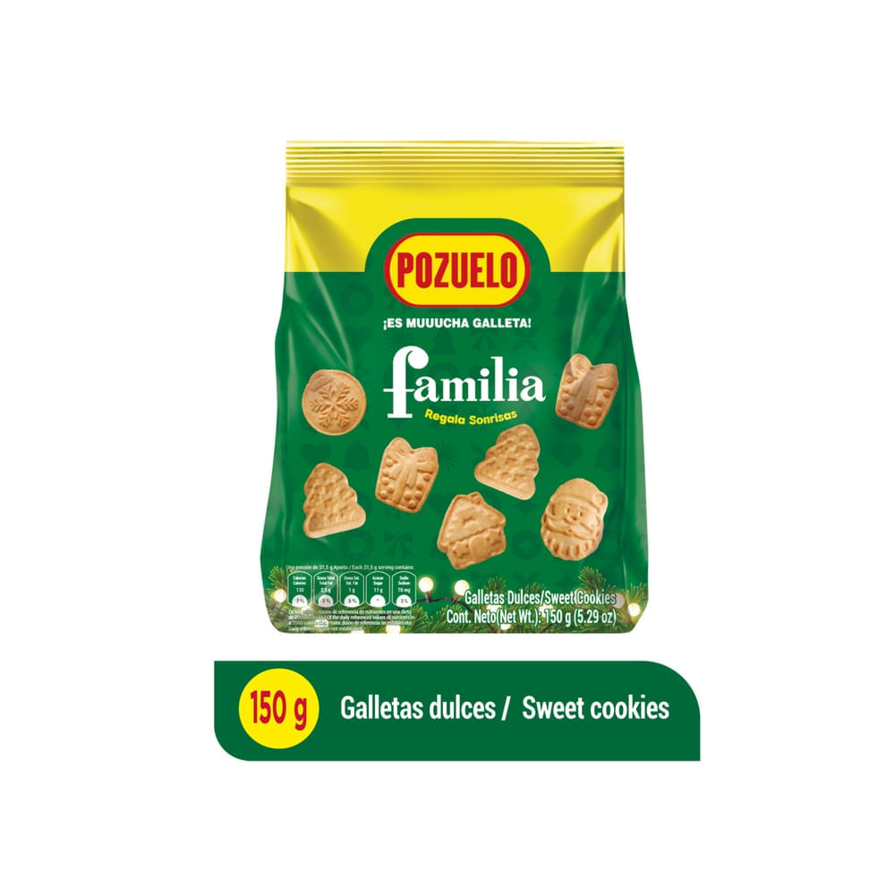 Comprar Galletas Pozuelo Familia Navidad - 150 g | Walmart El Salvador ...