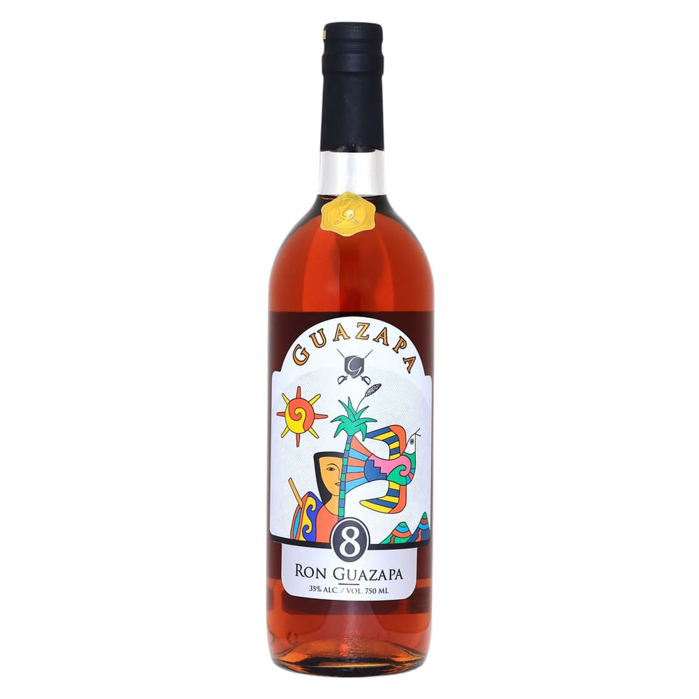 Ron Guazapa 8 35% alcohol - 750 ml - La Despensa de Don Juan | Salvador