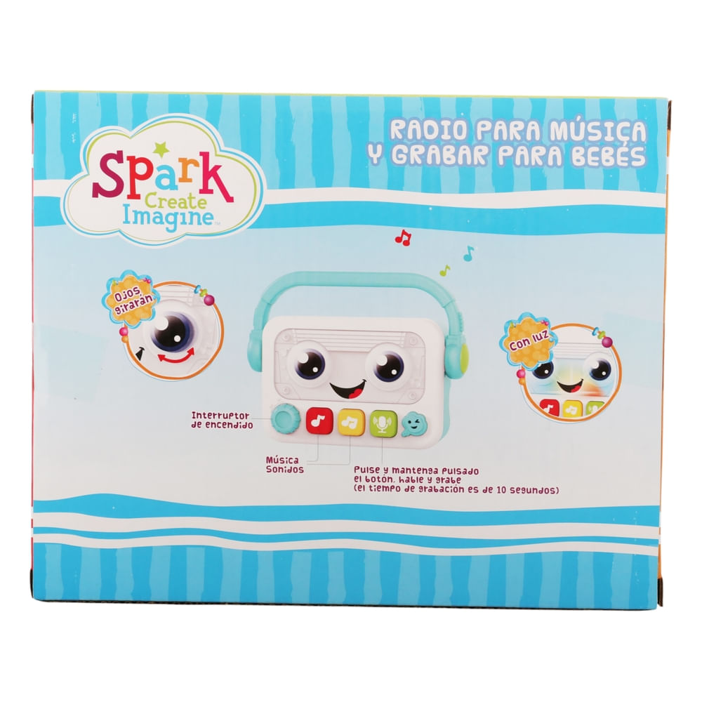 Comprar Radio Spark Create Imagine Música y Graba Para Bebés | Walmart ...