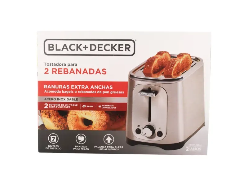 Horno tostador Black & Decker 2 rebanadas - Walmart | Salvador