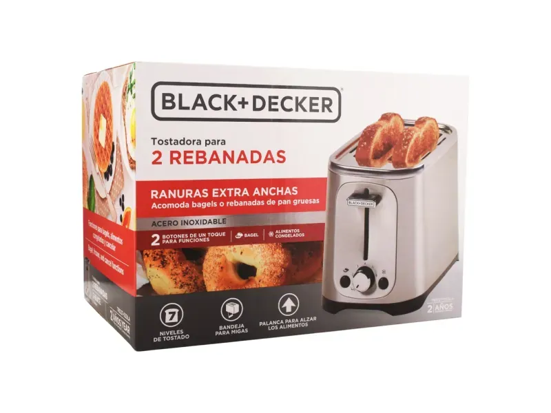 Horno tostador Black & Decker 2 rebanadas - Walmart | Salvador